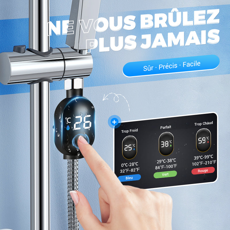 💧Douche thermometer🌡️ Plus de devinettes - Température instantanée ! 🚿 ...