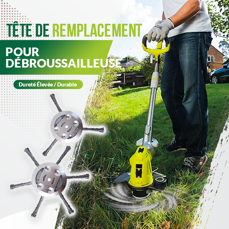 Tête de fauche en fil d'acier – boutiquefortun